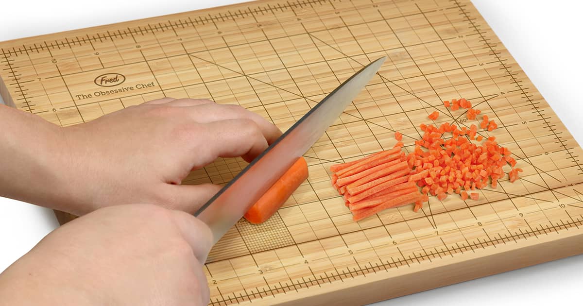Obsessive Chef - Precision Cutting Board for Food Prep Perfectionists ...