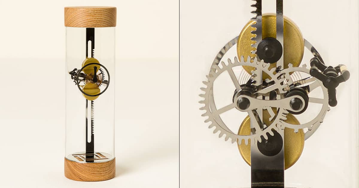 Oscilloglass Ake - Gravity-Powered Mechanical Hourglass Timer | The ...