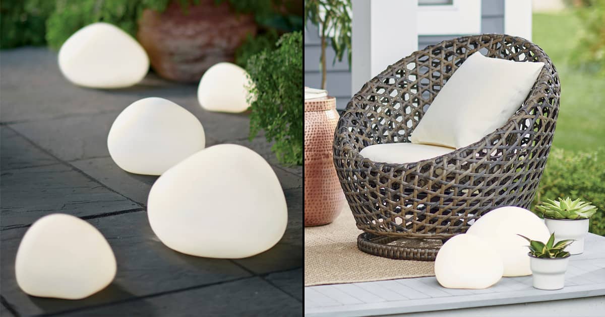 Outdoor Illuminated Rock Lights | The Green Head