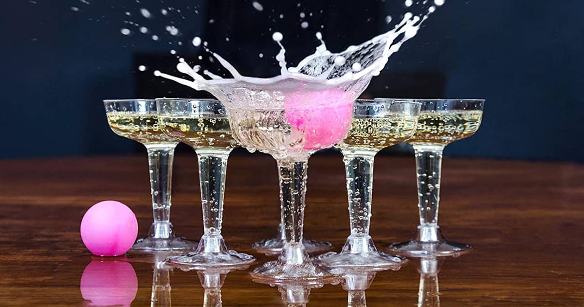 Party Pong - Upscale Champagne / Beer Pong Drinking Game | The Green Head