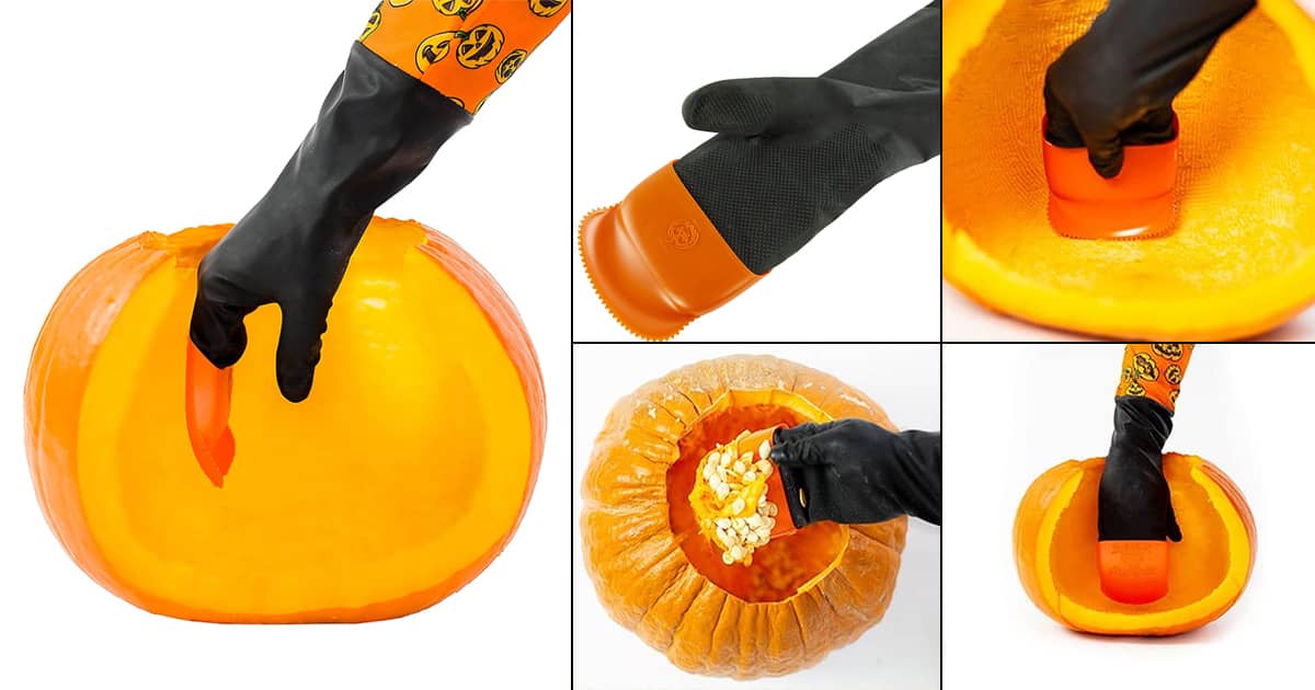 Pumpkin Scraper Glove | The Green Head