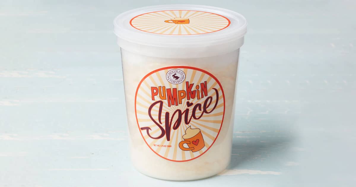 Pumpkin Spice Cotton Candy | The Green Head