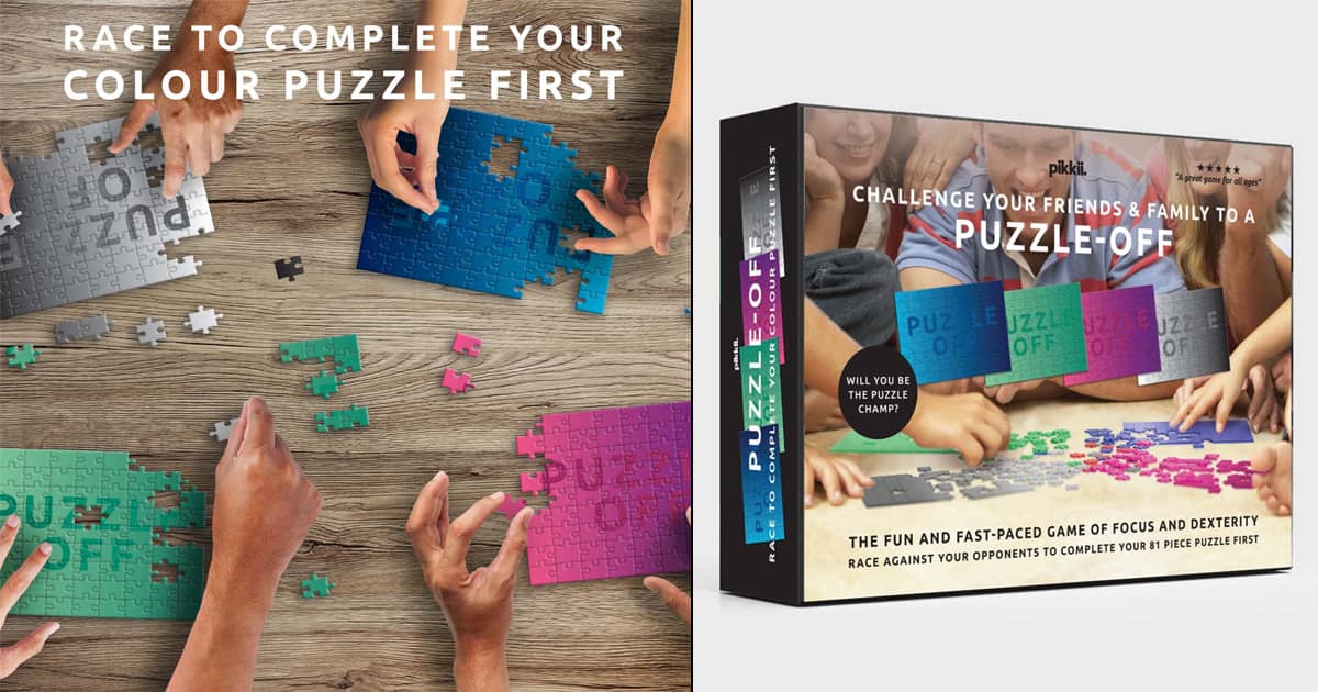 Puzzle-Off Game - Race to Finish Your Jigsaw Puzzle First | The Green Head