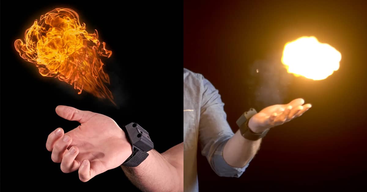 Pyro Mini FireShooter - Shoot Fireballs From Your Wrist! | The Green Head