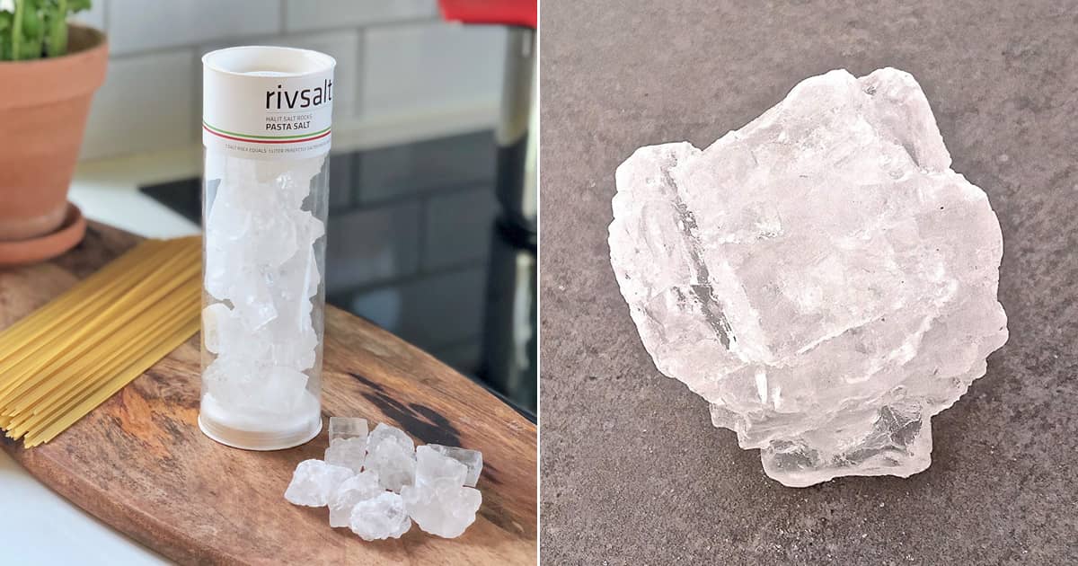 Rivsalt Perfect Pasta Salt Rocks | The Green Head