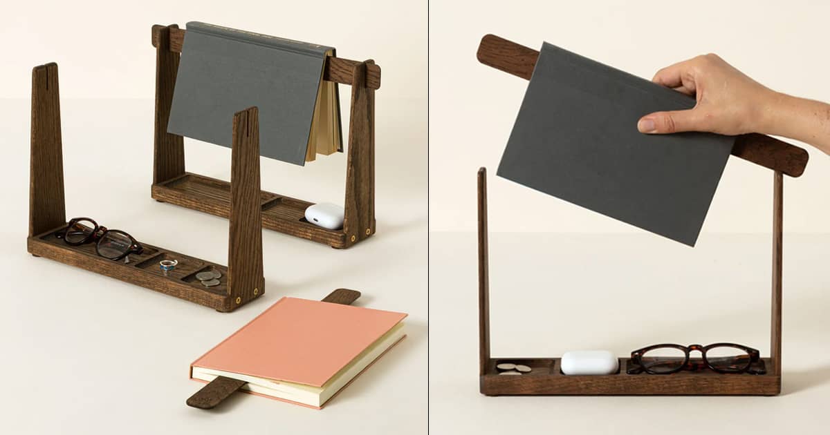 Save My Spot Bookmark Stand / Catchall Tray | The Green Head