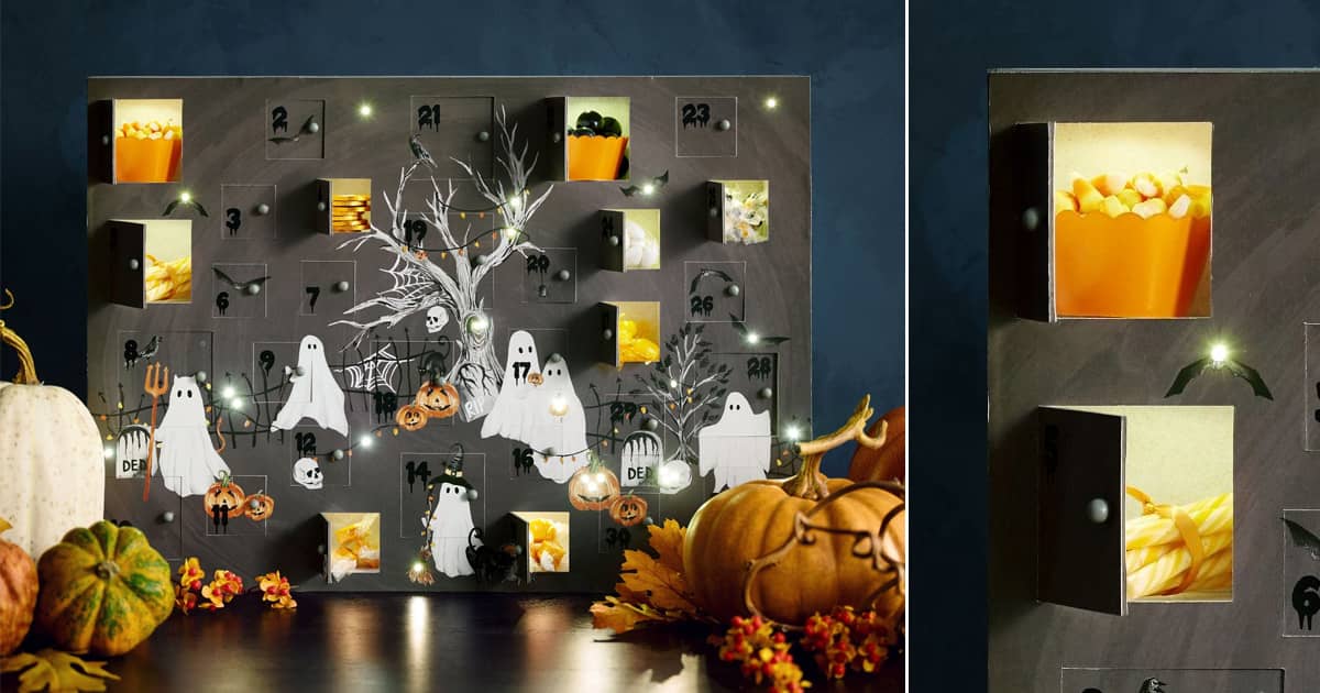 Scary Squad Illuminated Halloween Countdown Calendar | The Green Head