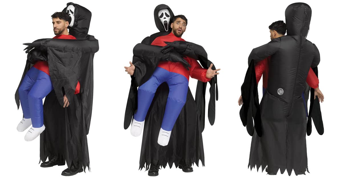 SCREAM Ghostface Inflatable Costume | The Green Head