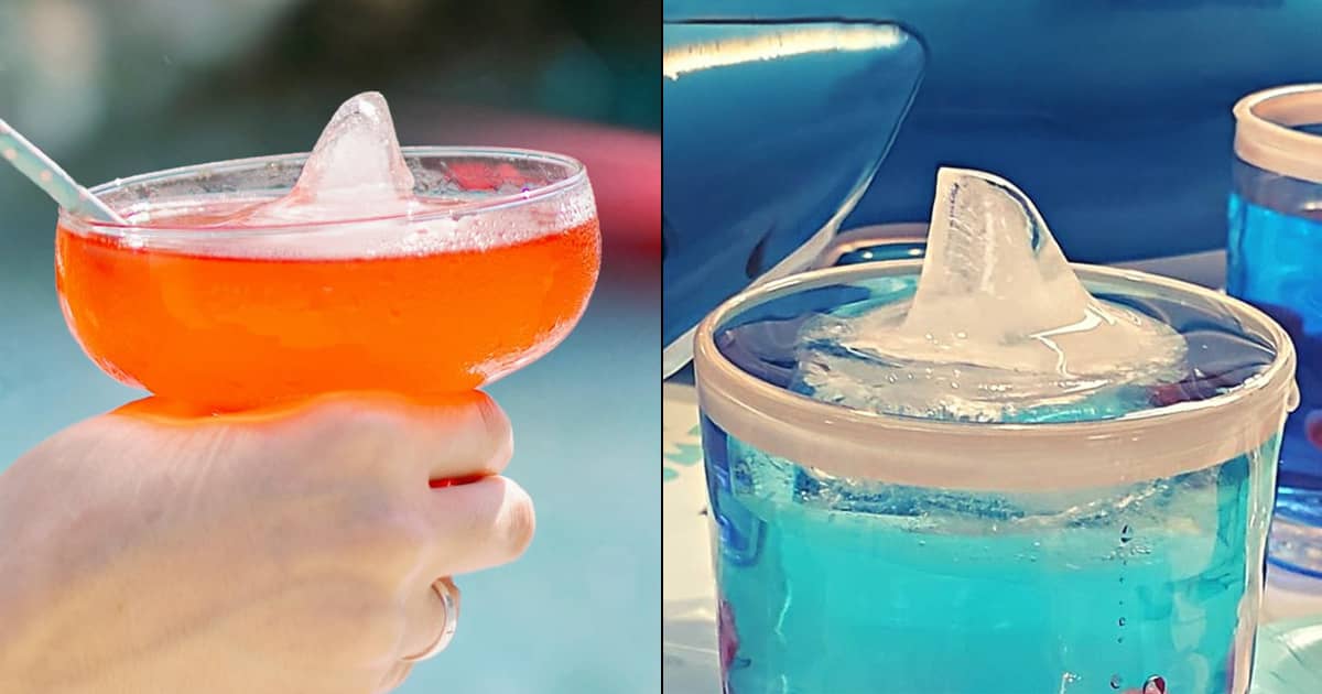 Shark Fin Ice Cube Tray / Silicone Mold | The Green Head