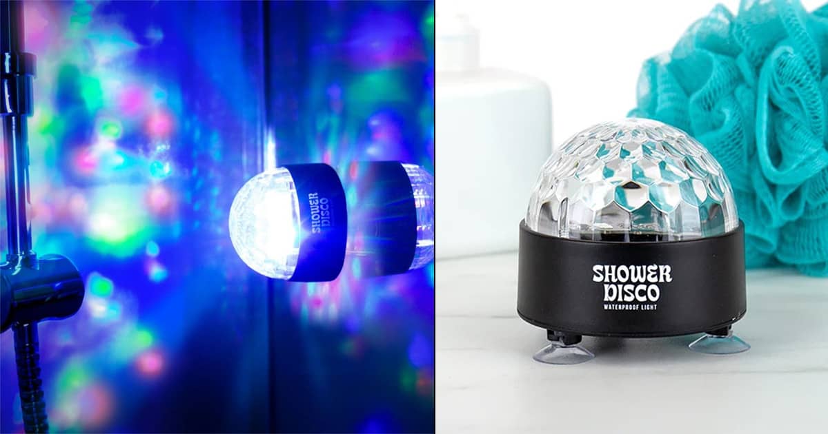 Shower Disco Light - Waterproof Light That Reacts to Music and Singing ...