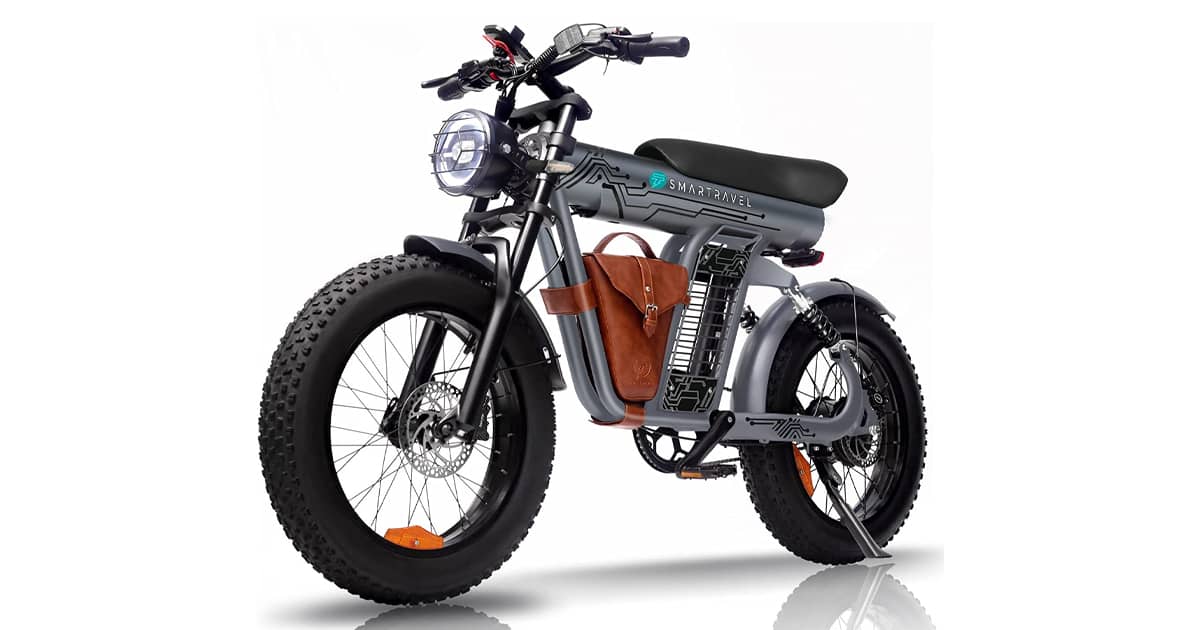 SMARTRAVEL All-Terrain Fat Tire Electric Bike - Up to 32 MPH! | The ...