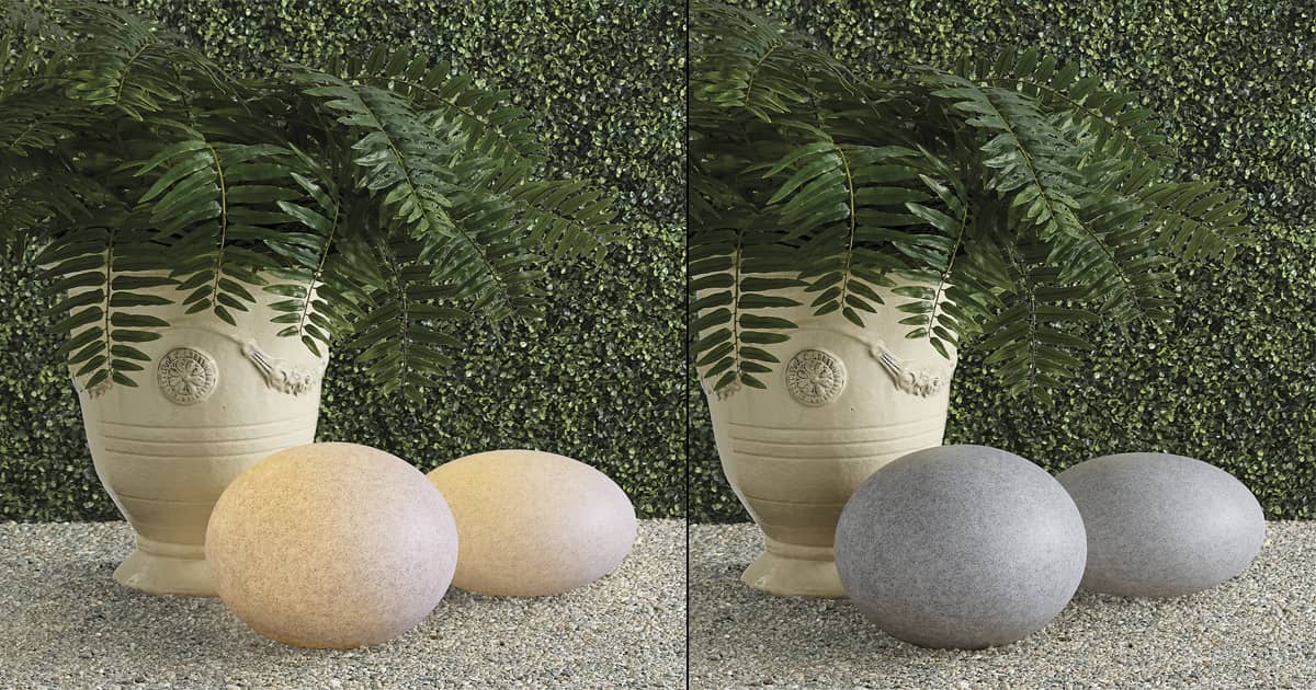 Solar LED Glow Stones | The Green Head