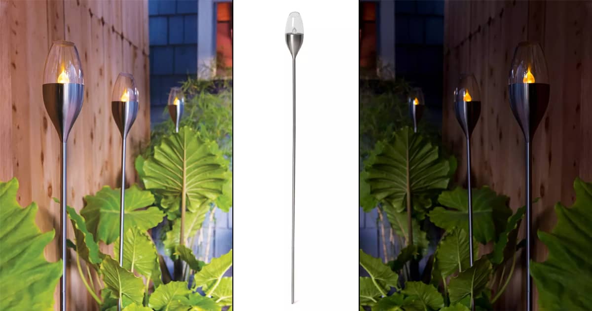 Solar Tiki Torch Lights | The Green Head