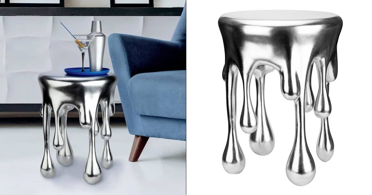 Splash Droplet Sculptural Side Table | The Green Head