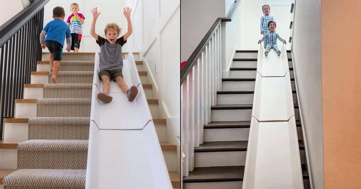 StairSlide - Expandable Staircase Slide Playset | The Green Head