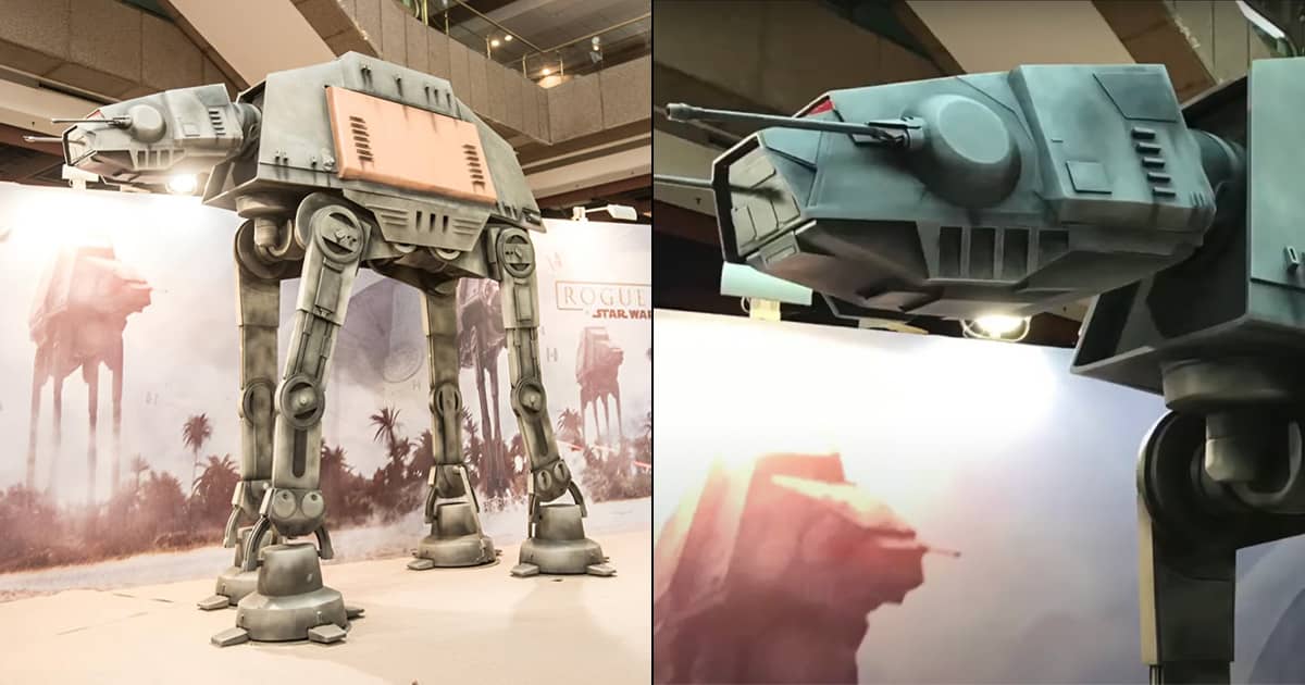 Star Wars Rogue One 1:7 Scale AT-ACT Cargo Walker - Stands 10-Ft Tall ...