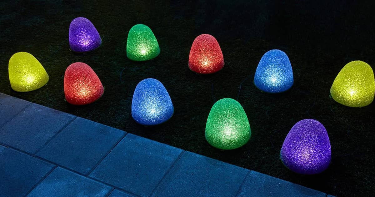Sugar-Coated Gumdrop LED Pathway Lights | The Green Head