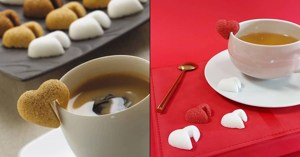 Sugar Cube Heart Mug Toppers | The Green Head