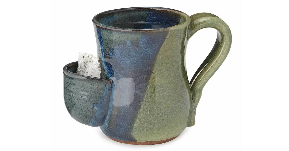 Tea Bag Pocket Mug | The Green Head