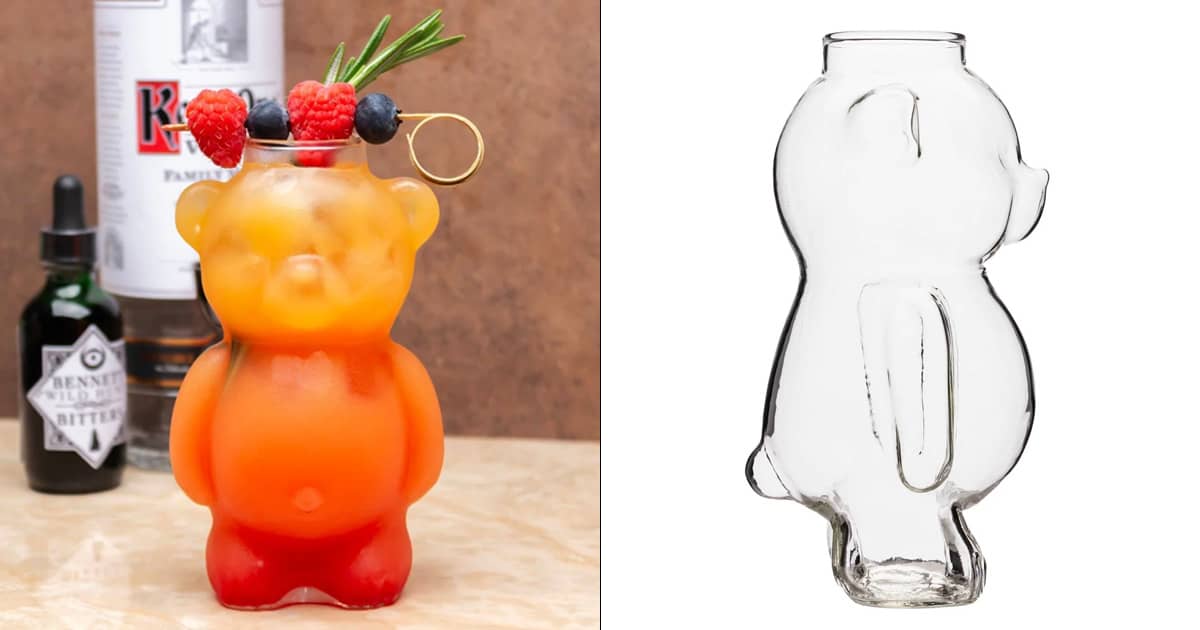 Teddy Bear Glass | The Green Head