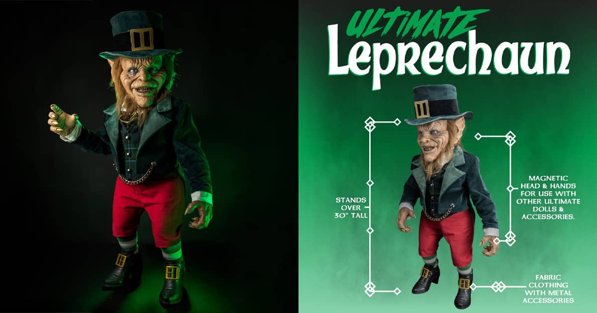Ultimate Leprechaun Replica Statue - Stands 30-Inches Tall | The Green Head