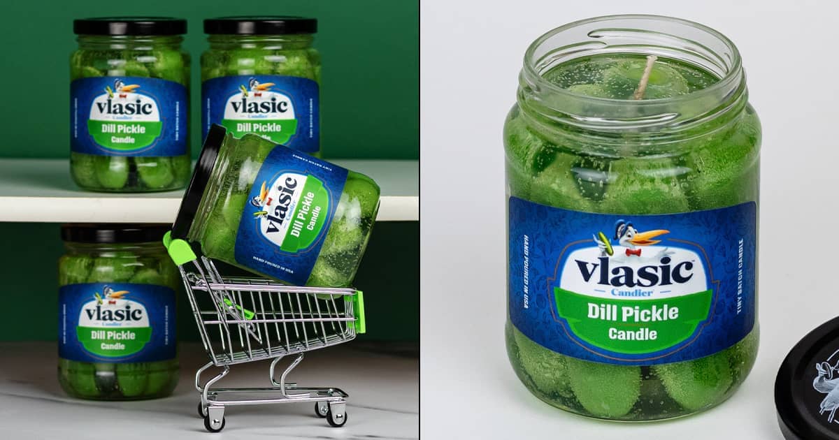 Vlasic Dill Pickle Candle | The Green Head