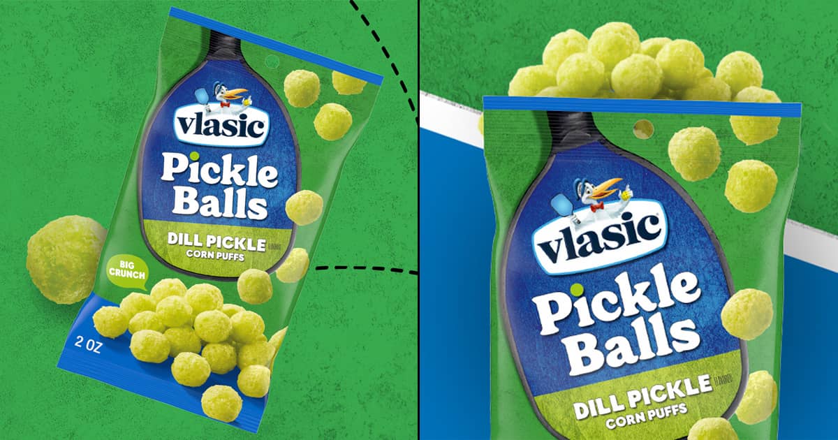 Vlasic Pickle Balls - Dill Pickle-Flavored Corn Puffs | The Green Head