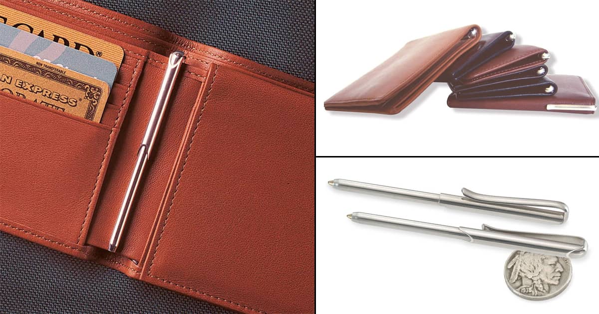 Wallet Pen - Ultra Tiny Sterling Silver Pen | The Green Head