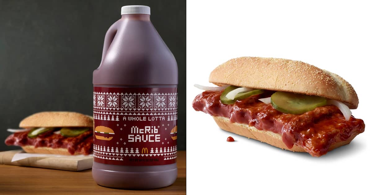 A Whole Lotta McRib Sauce - Half-Gallon Jug of McDonald's McRib Sauce ...