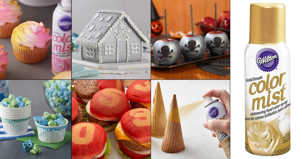 Wilton Color Mist - Edible Food Color Spray Paint | The Green Head