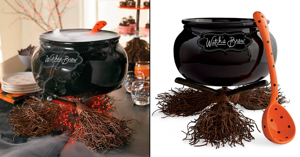 Witch's Brew Serving Cauldron | The Green Head