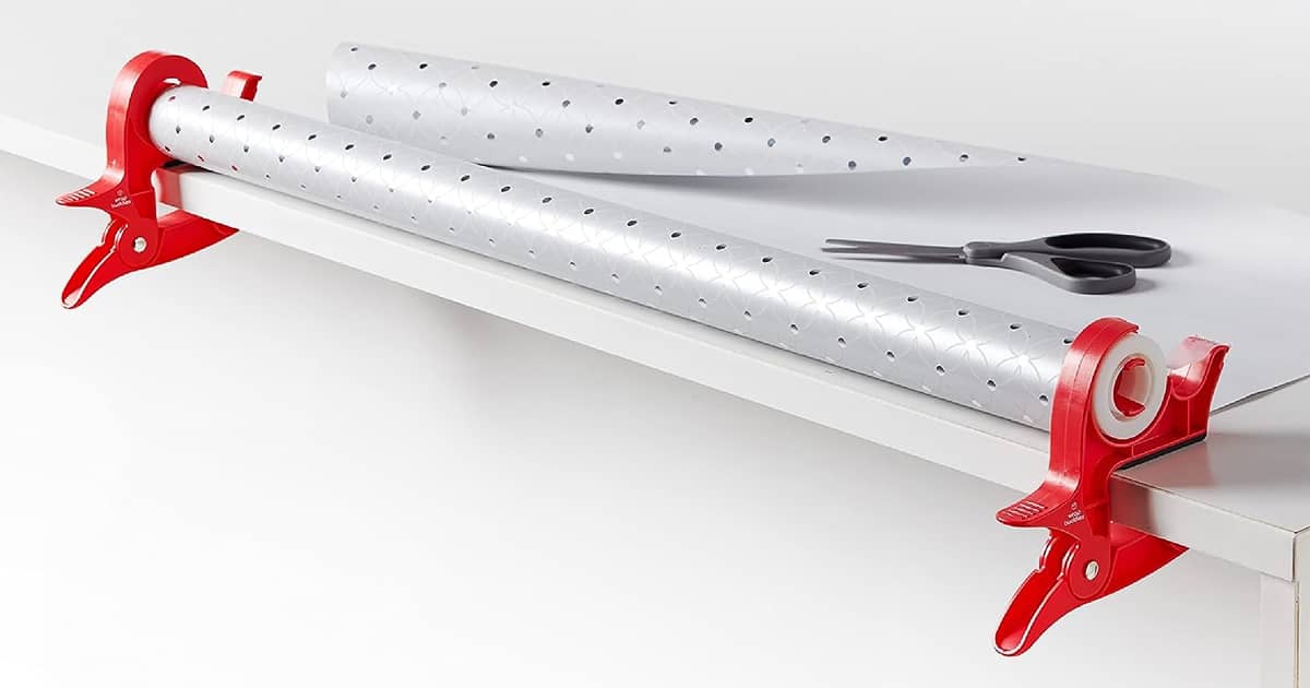 Wrap Buddies - Wrapping Paper Clamps with Built-In Tape Dispensers ...