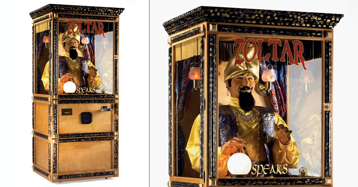 Zoltar - Animatronic Fortune Teller Machine | The Green Head