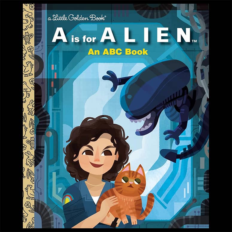 A Is for ALIEN: An ABC Book - Little Golden Book | The Green Head