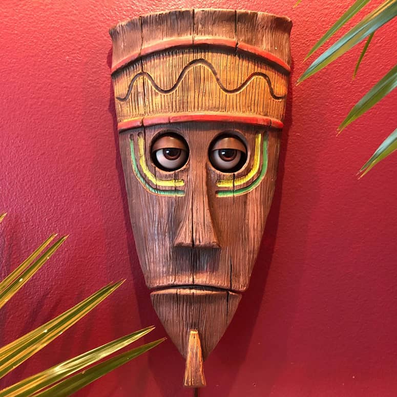 Animated Singing Tiki Mask | The Green Head