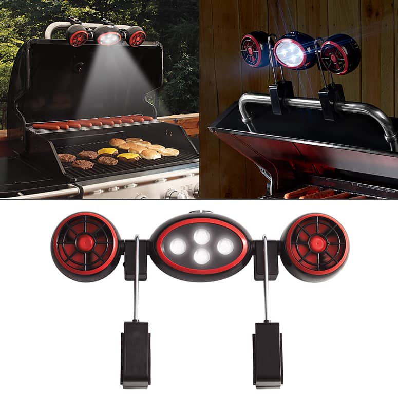 BBQ Grill Light and Fan | The Green Head