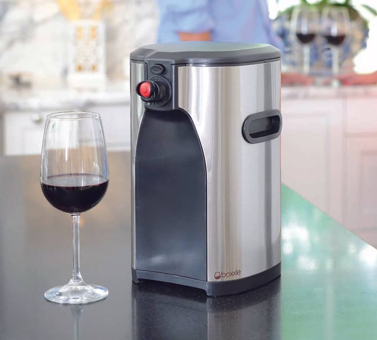 Boxxle - Sleek Stainless Steel Boxed Wine Dispenser | The Green Head