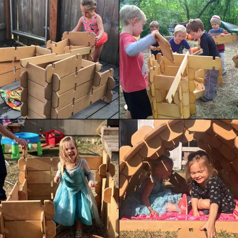 Builder Boards - Interlocking Wooden Building Blocks | The Green Head