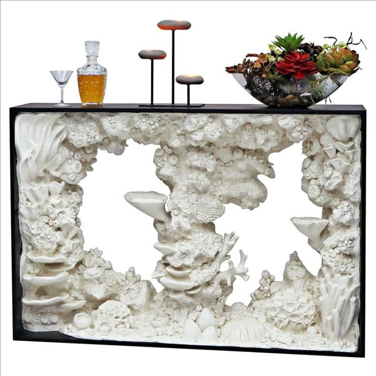 Coral Reef Oceanside Sea Console Table | The Green Head