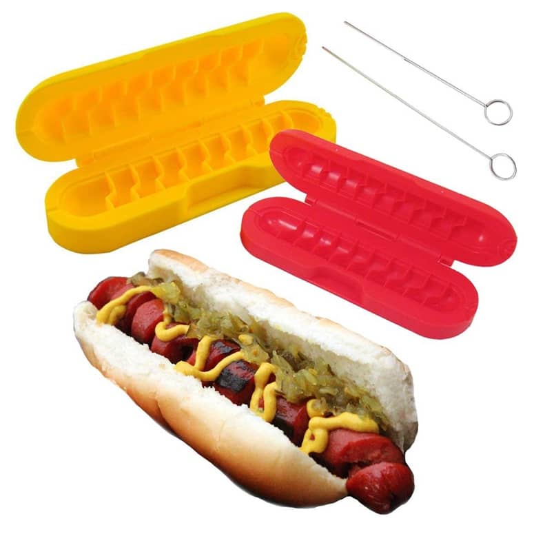 Curl-A-Dog - Spiral Hot Dog Slicer | The Green Head