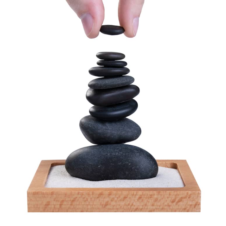 Desktop Stone Stacking Kit | The Green Head
