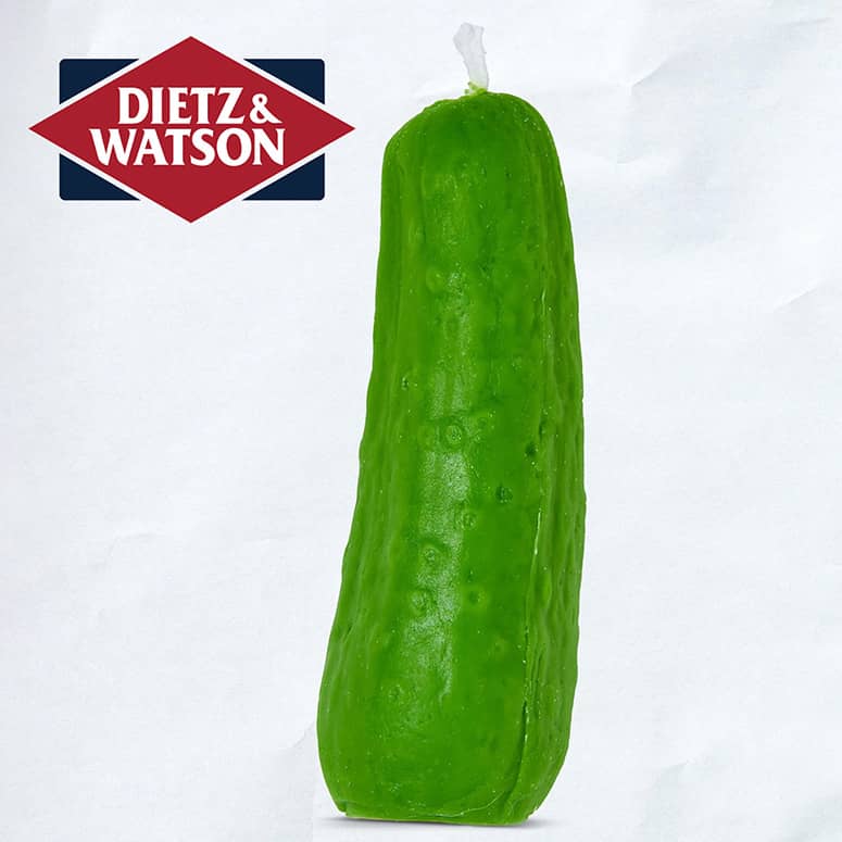 Dietz & Watson Scented Dill Pickle Candle | The Green Head