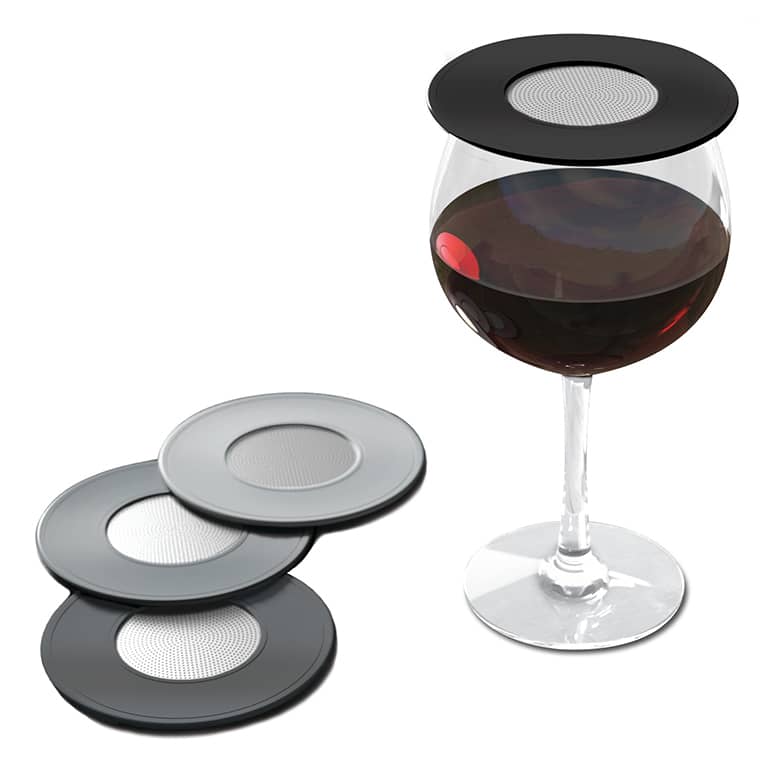 Drink Tops - Ventilated Silicone Wine Glass Covers | The Green Head