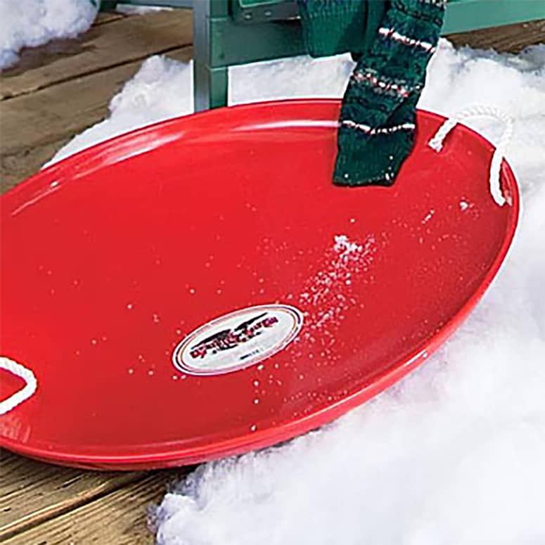 Flexible Flyer Steel Saucer Sled | The Green Head