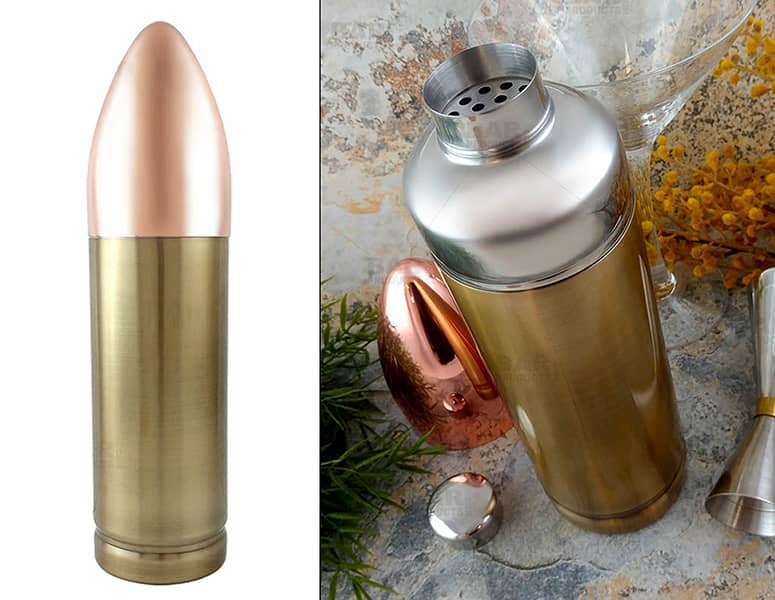 Giant Bullet Cocktail Shaker | The Green Head