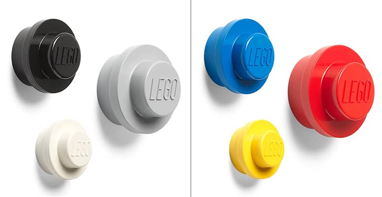 Giant LEGO Studs Wall Hanger Set | The Green Head