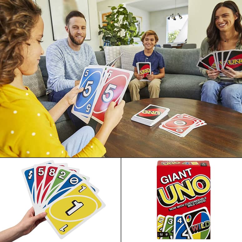 Giant UNO Card Game - 3X Larger! | The Green Head