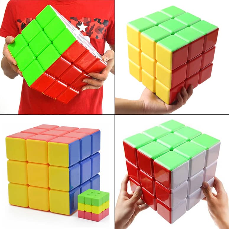 Gigantic 3x3x3 Super Cube | The Green Head