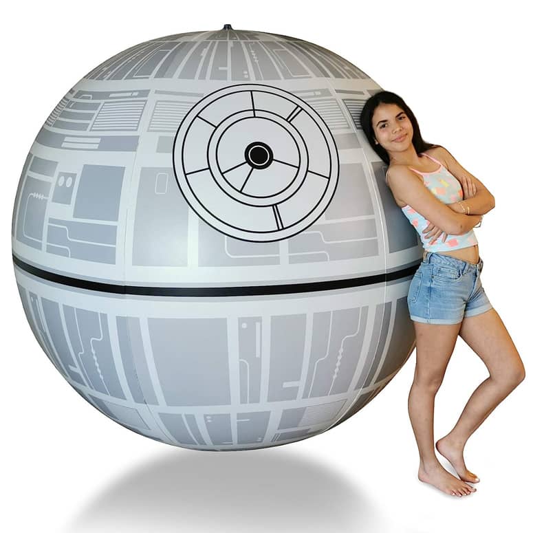 Gigantic Death Star Beach Ball - 6 Feet! | The Green Head