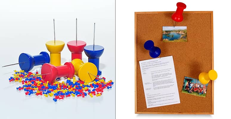 Gigantic Push Pins - 7 Inches Long! | The Green Head